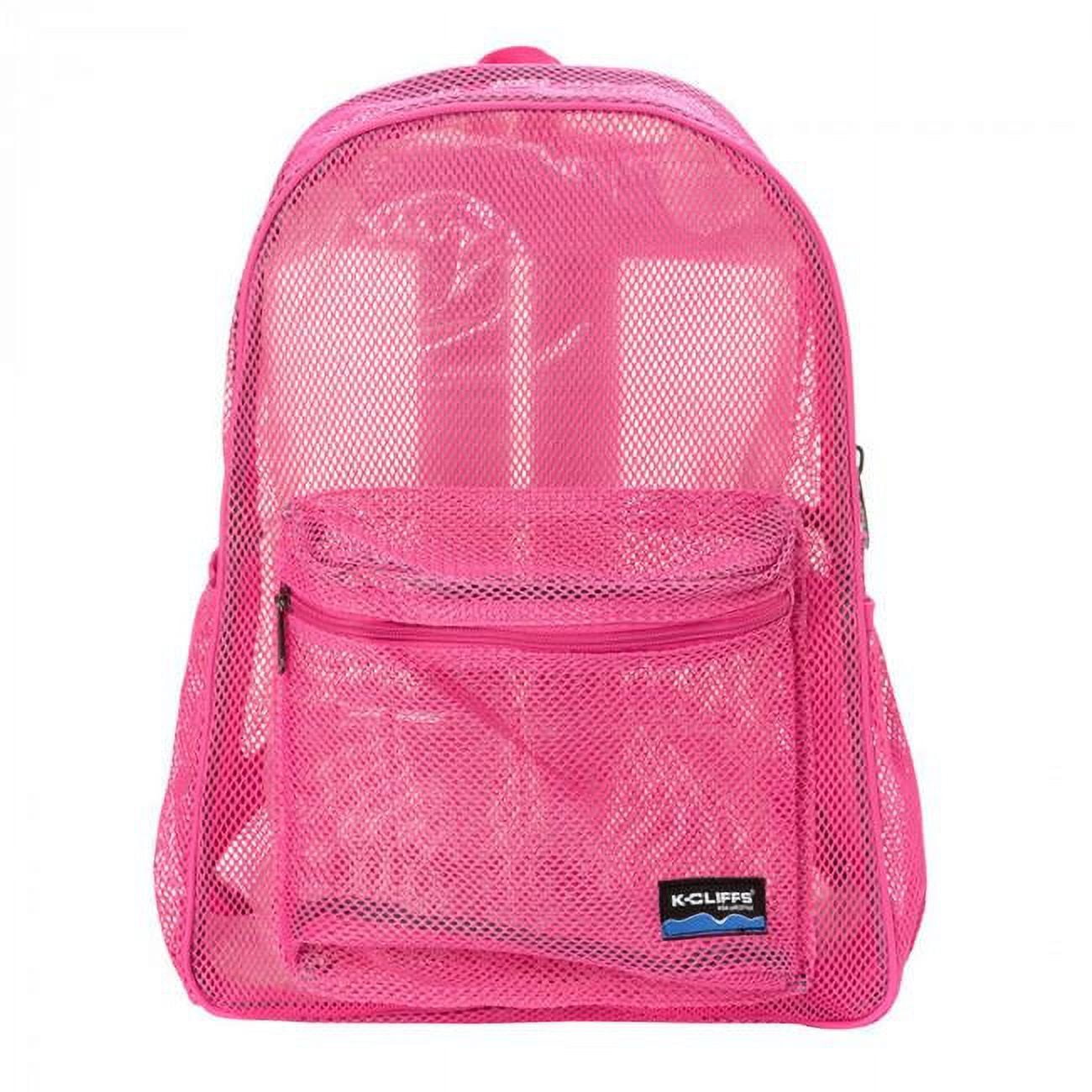 DDI 2363033 17 in. Mesh Backpack, Hot Pink - Case of 20 - Walmart.com