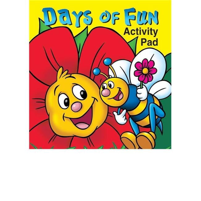 DDI 2363607 Activity Pad with Days of Fun - Case of 250 - Walmart.com
