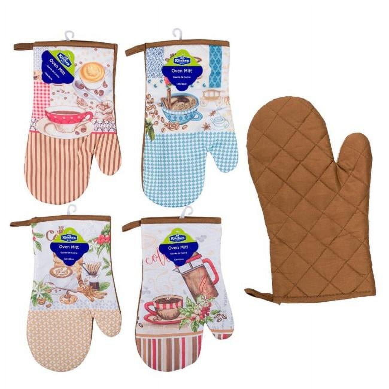 DDI 2367542 12 in. Oven Mitts, Assorted Design - Case of 72 - Walmart.com