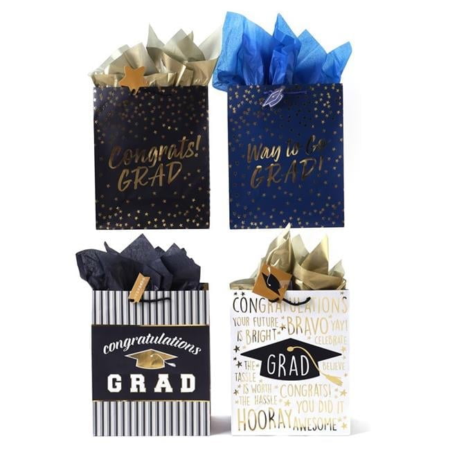 DDI 2368151 Congratulation Grad Gift Bags, Assorted Style - Extra Large ...