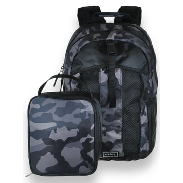 Fuel Unisex 4-Piece Combo Backpack with Lunch Box, Storage Case and ...