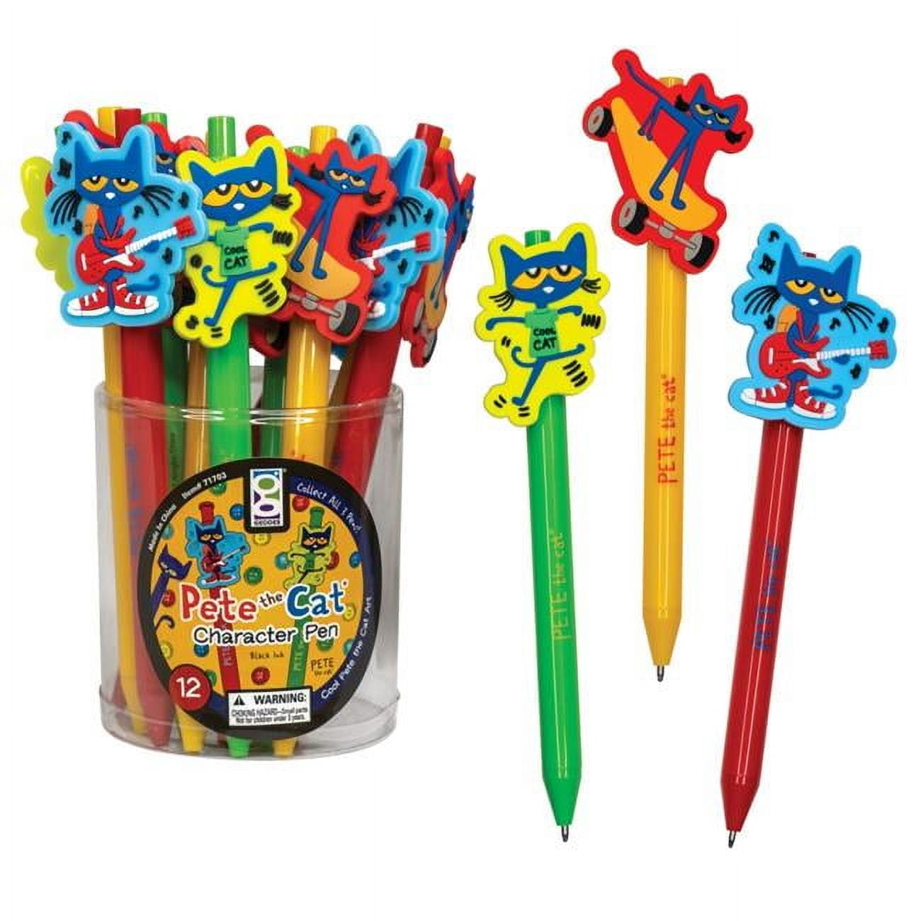 DDI 2372810 Pete the Cat Character Pens, Black Ink - Case of 144 ...