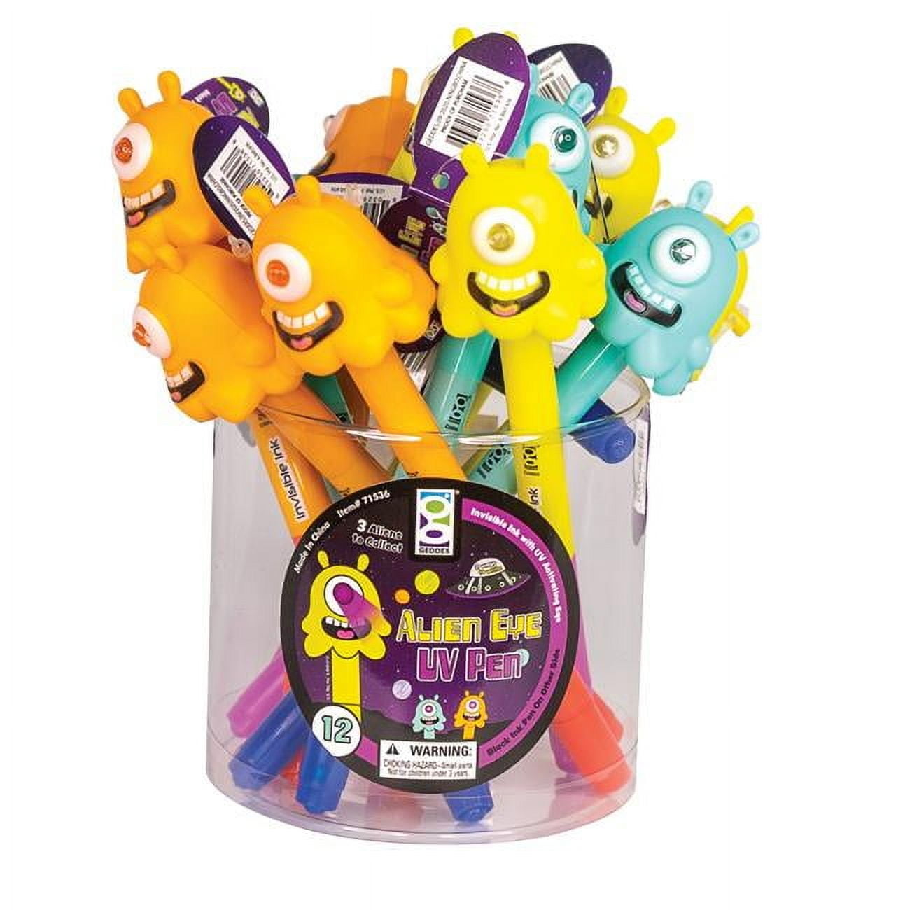 DDI 2372826 Alien Eye UV Spy Pens, 3 Color - Case of 144 - Walmart.com