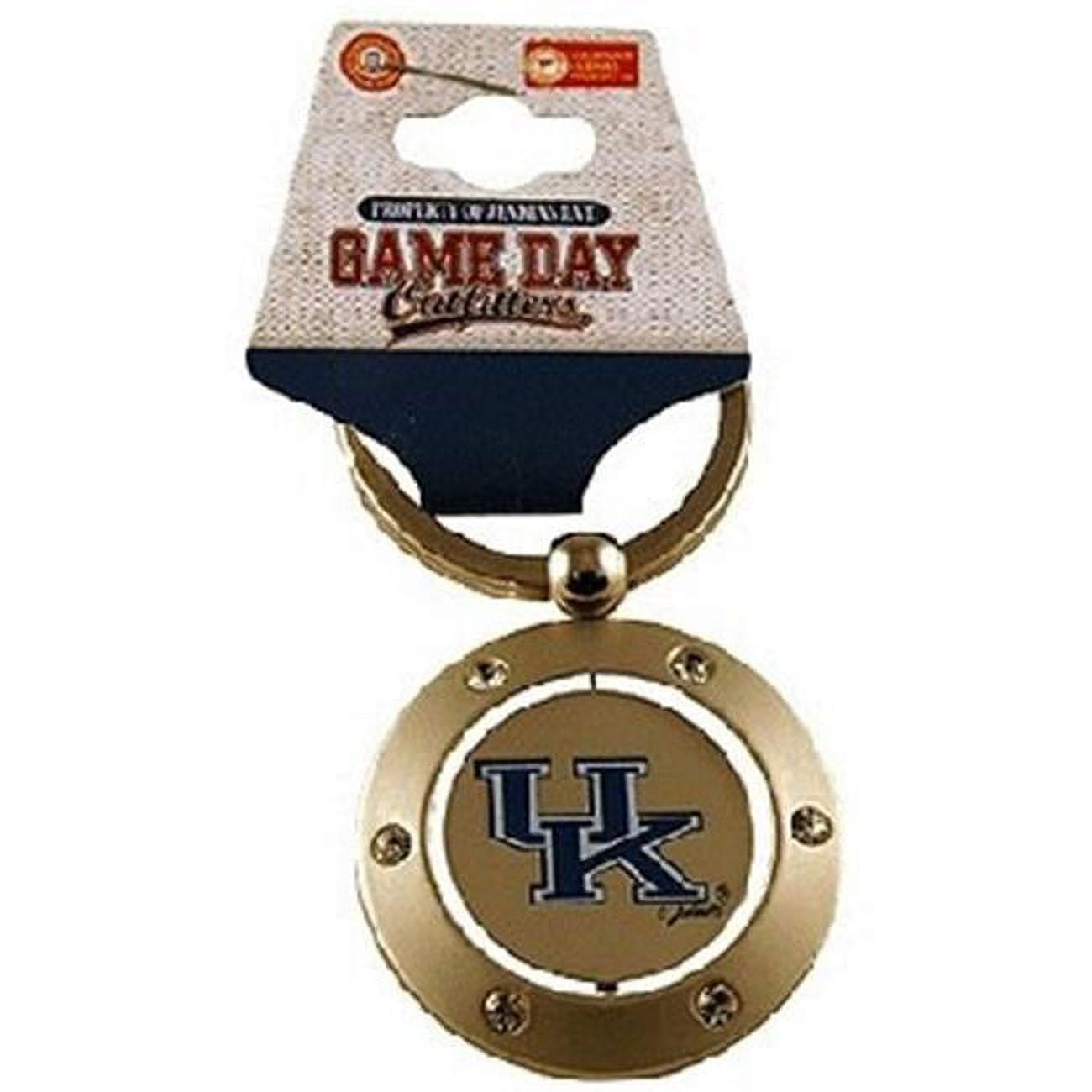 DDI 384936 University of Kentucky Keychain Spinner Rhinestone - Walmart.com