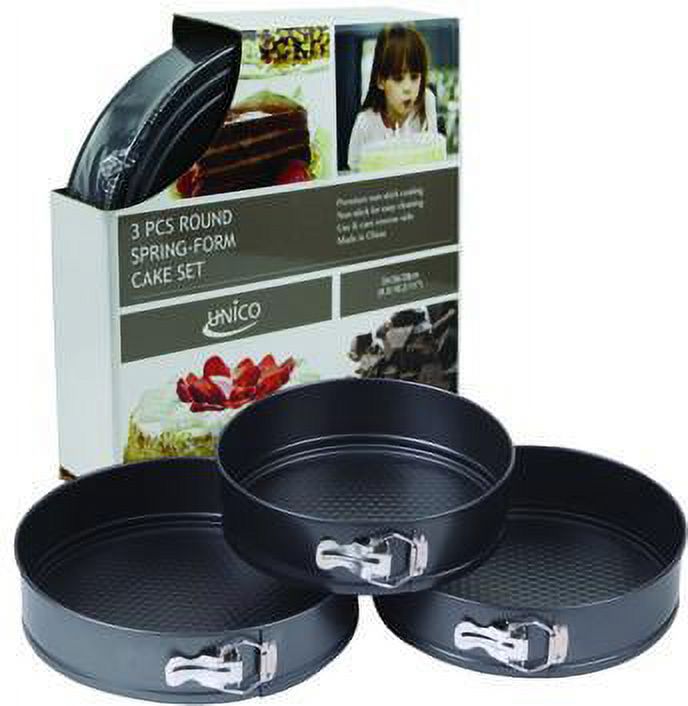 DDI 460966 3 Piece Round Springform Pan Set -Pack of 12 - Walmart.com