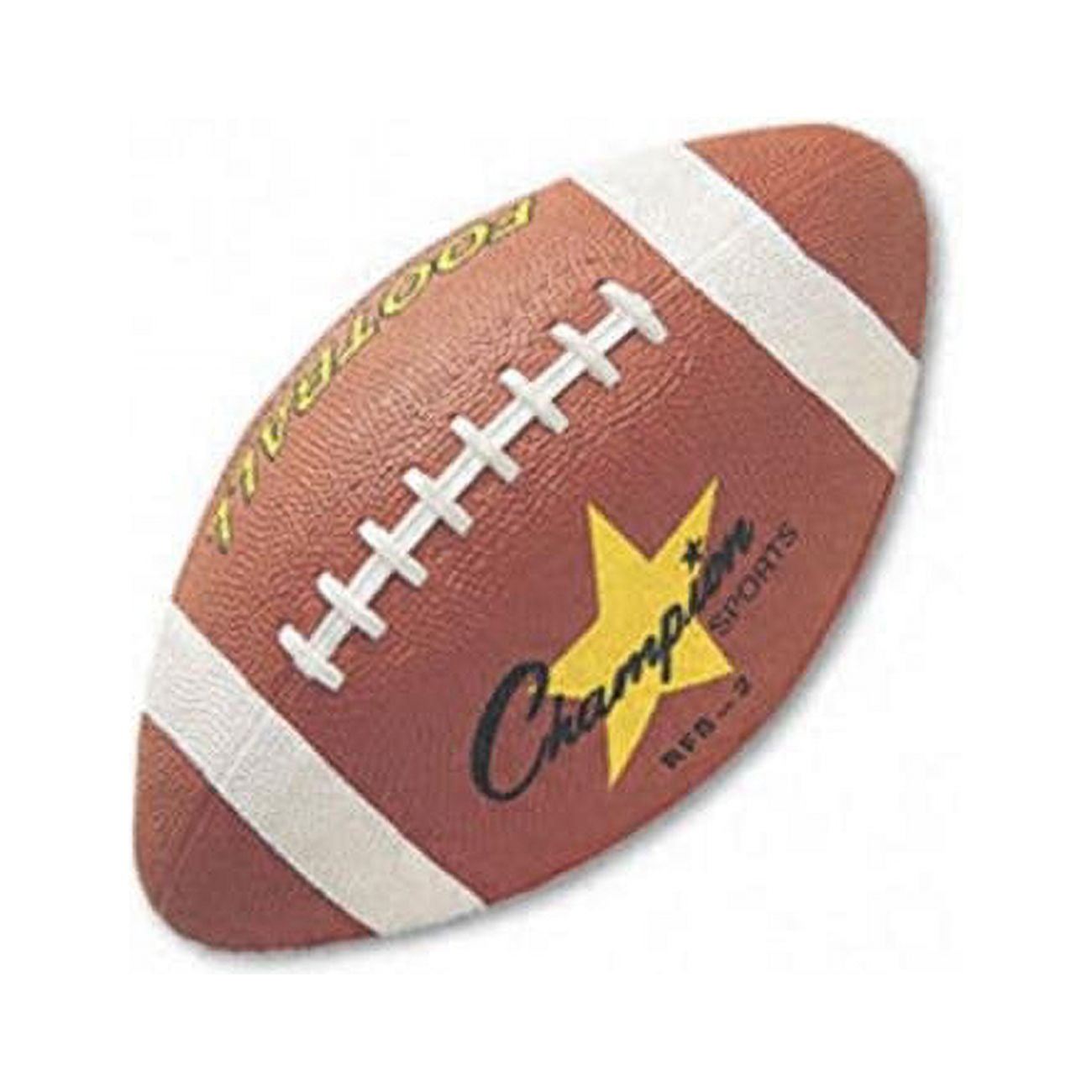 DDI 508559 Football Rubber/Butyl 12in. Brown Case of 3 - Brown - 12in ...