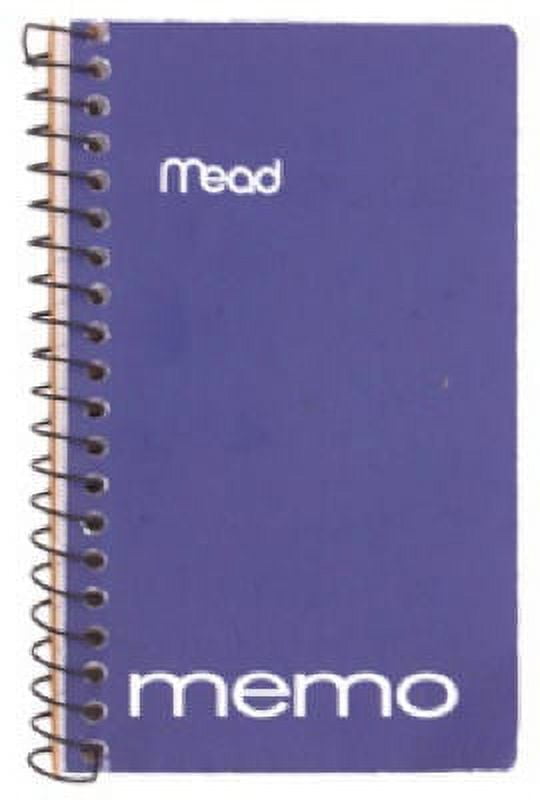 DDI 941129 Mead Memo Book College Ruled 3''x5'' 60 Sheets Assorted Case ...