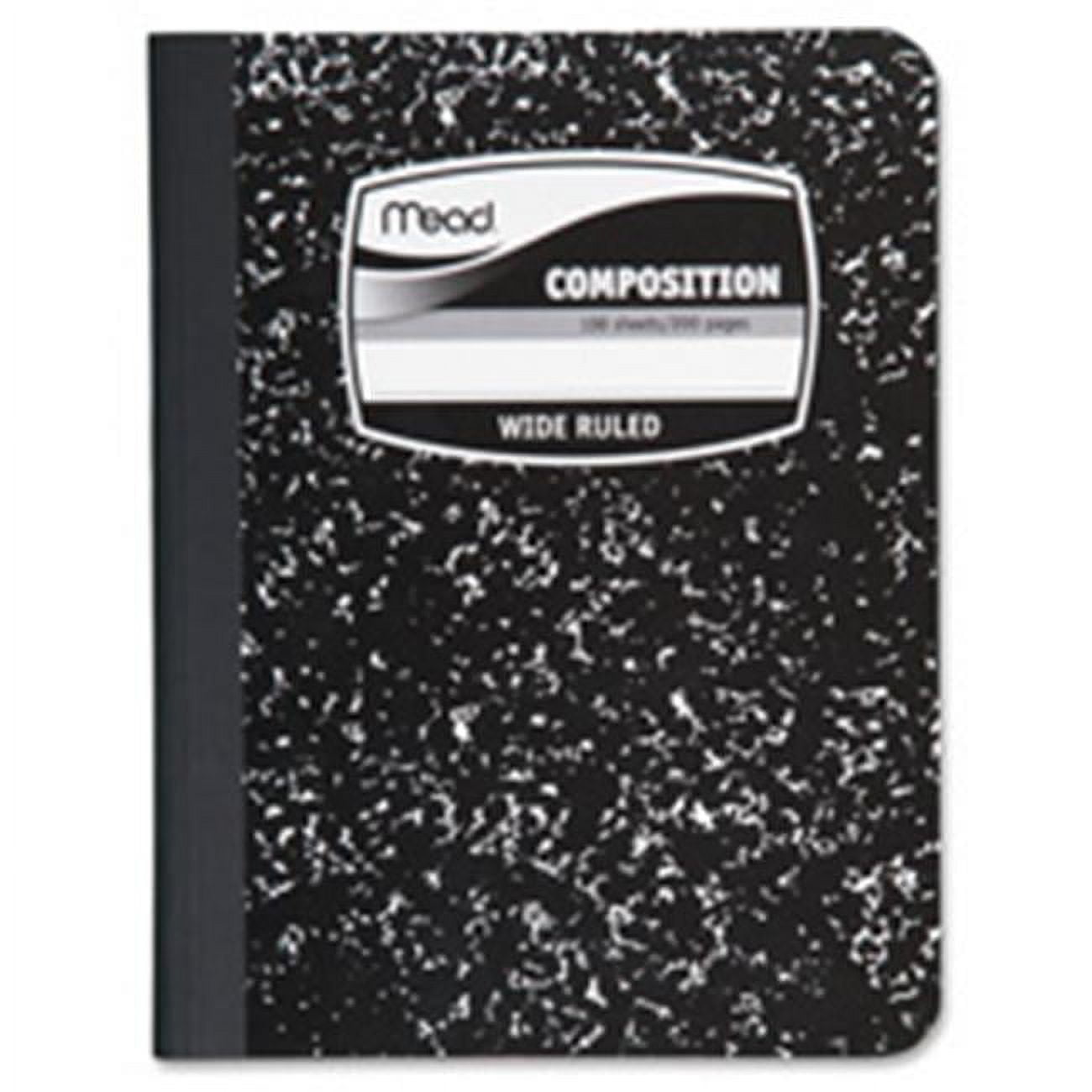 DDI 941587 Mead Marbled Wide Ruled Composition Book - 14 Count 100 ...