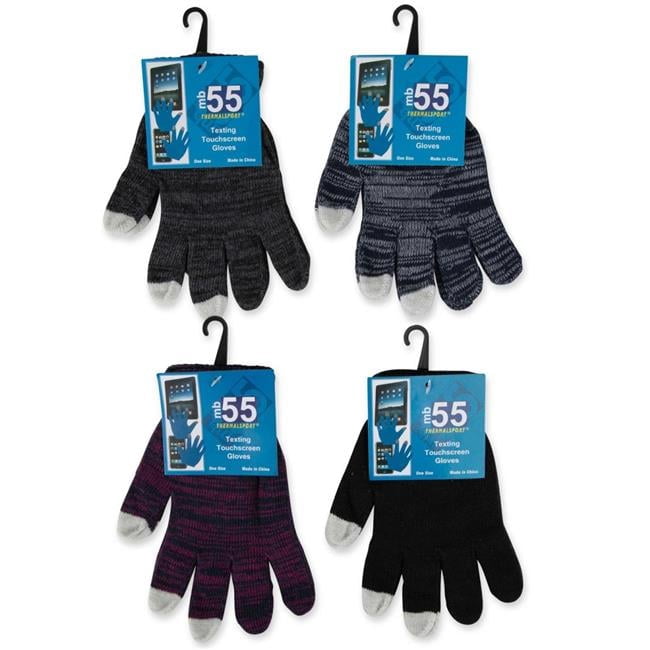 DDI 2319439 Adult Texting Touchscreen Gloves - Assorted Colors Case of ...