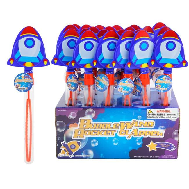 DDI 2384539 Bubble Wand Rocket Clapper - 11.5 in. - Case of 24 ...