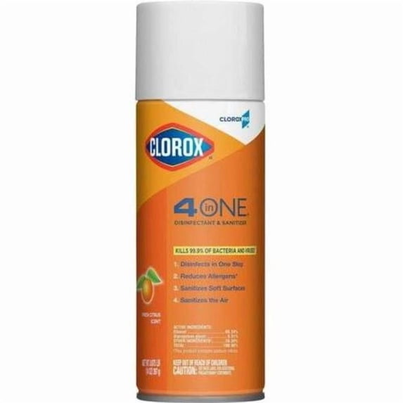 DDI 2382700 CloroxPro 4-in-1 Disinfectant & Sanitizer - Pack of 12 ...