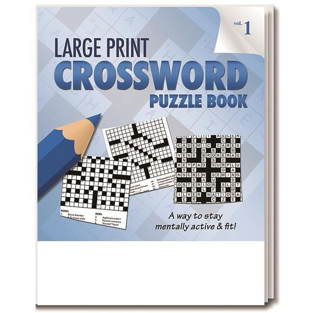 DDI Crossword Puzzle Book - Large Print Case of 72 - Walmart.com