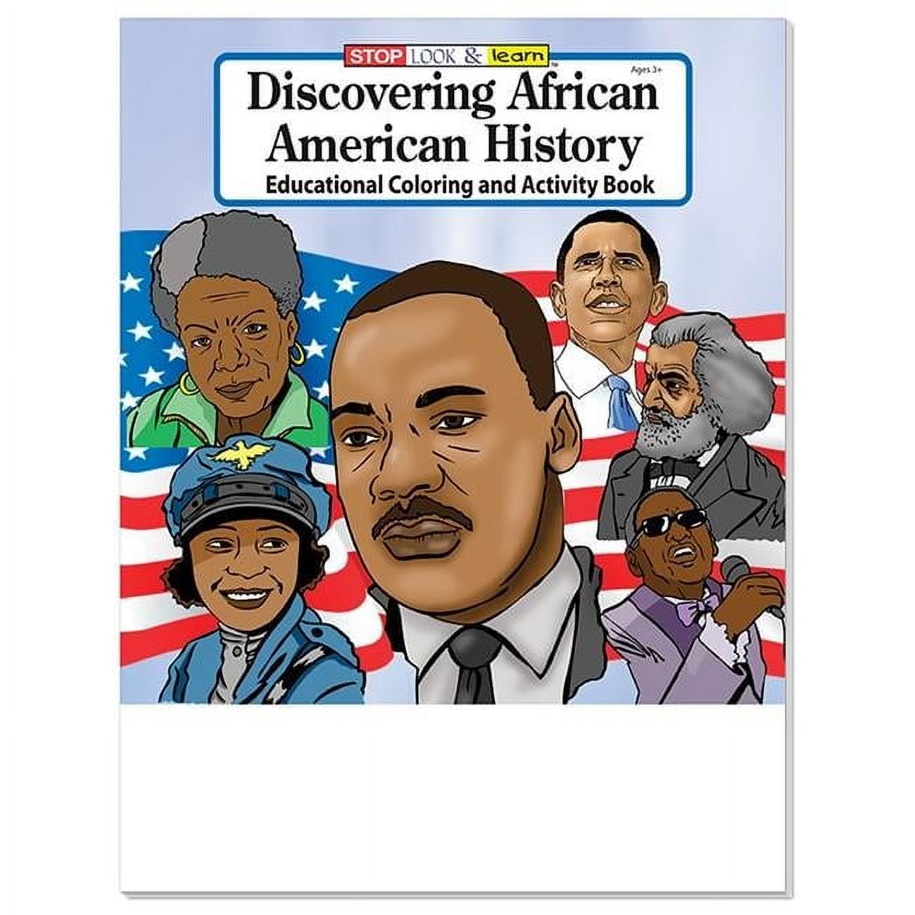 DDI Discovering African American History Coloring Book Case of 125 - Walmart.com