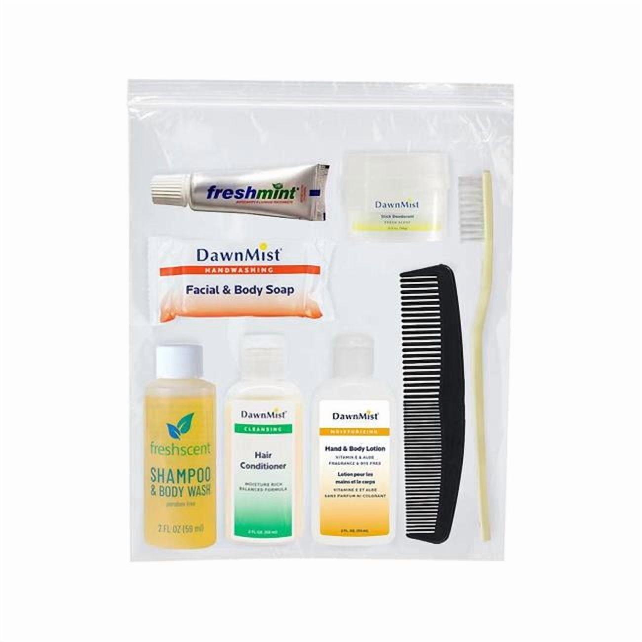 DDI 2382709 Essential Hygiene Kits - 8 Piece - Case of 50 - Walmart.com