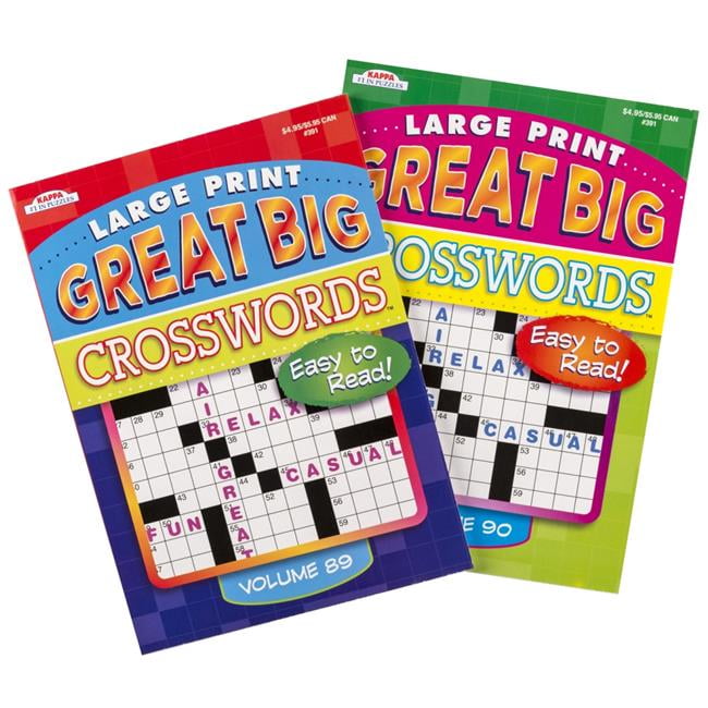 DDI Large Print Great Big Crosswords, Assorted Volumes - Case of 120 ...
