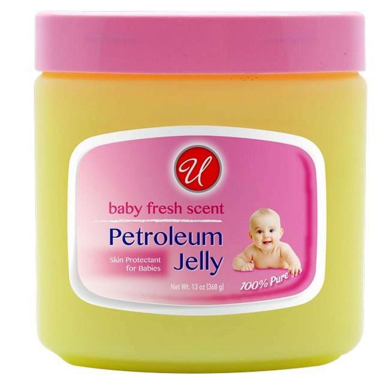 DDI Petroleum Jelly -Baby Scent Pink - 13 Oz Case of 24 - Walmart.com