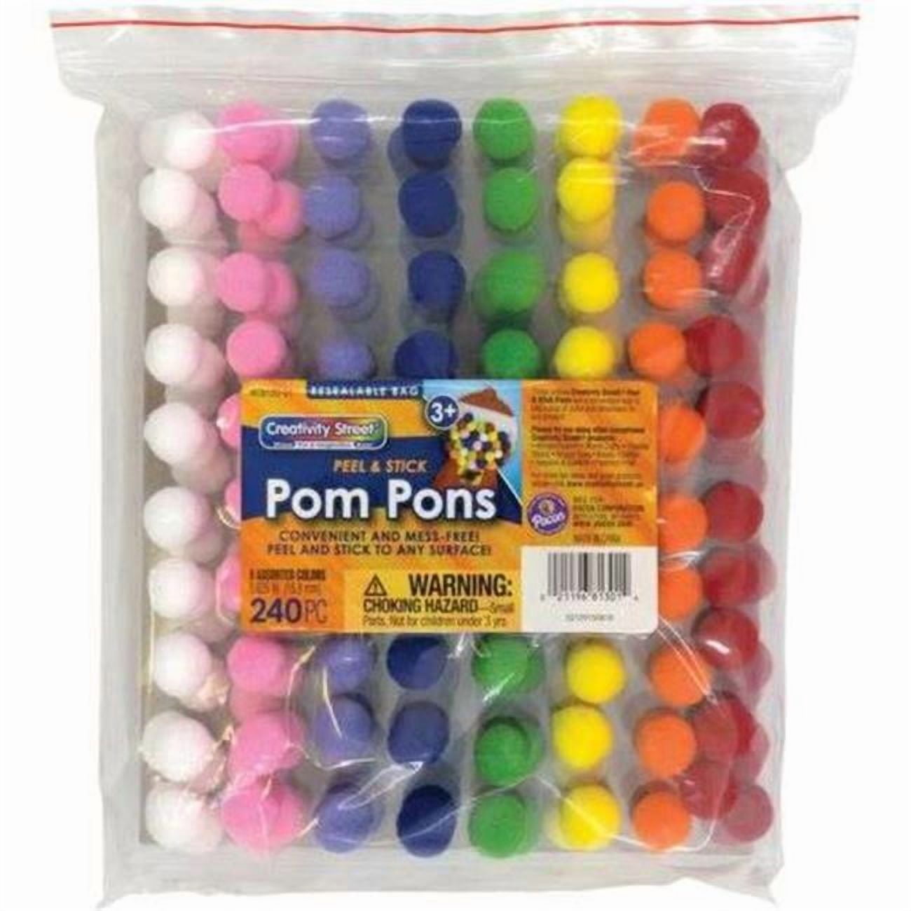DDI 2377991 Pom Poms - Assorted Color - Case of 6 - Walmart.com