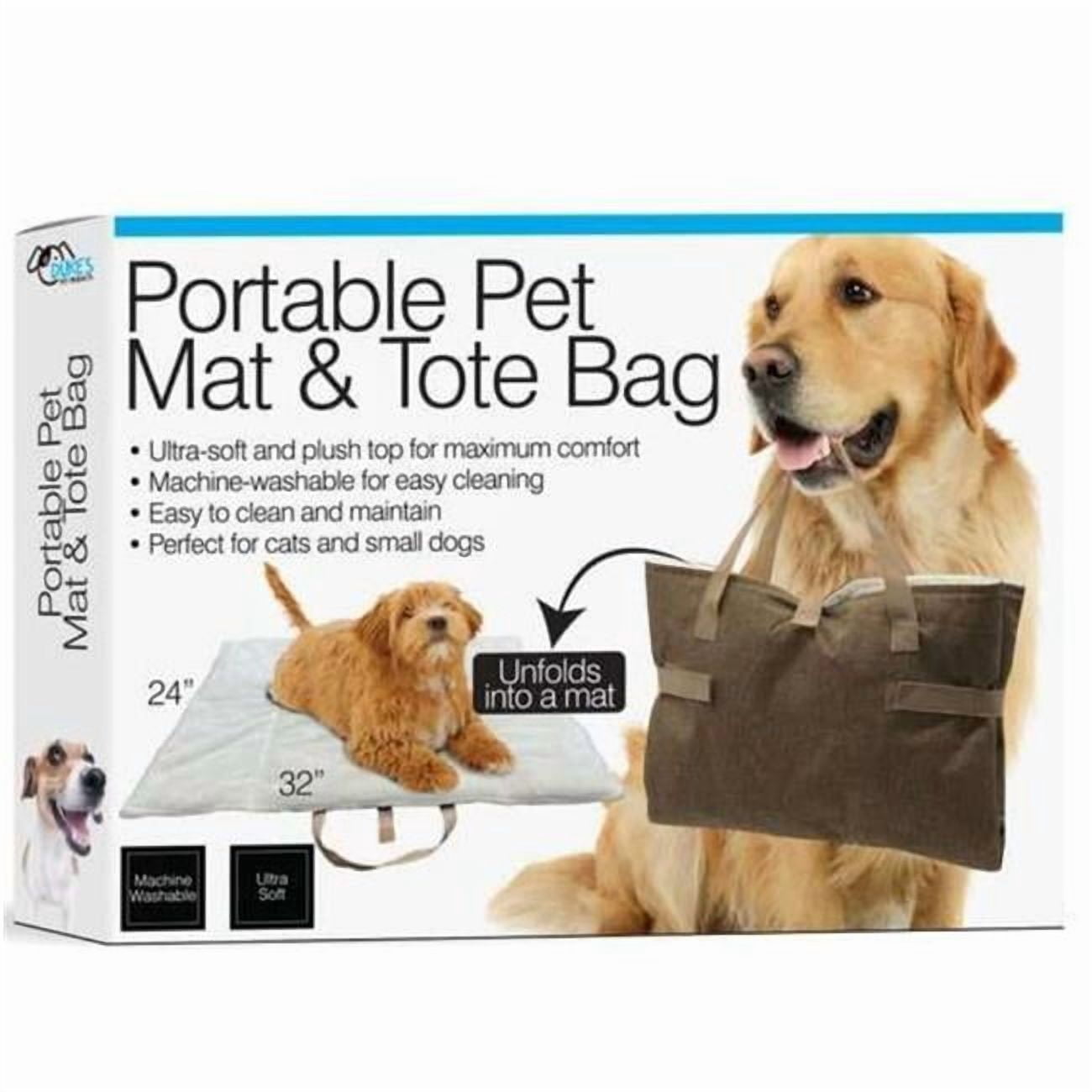 DDI 2380901 Portable 2-in-1 Folding Pet Mat & Tote Bag - Case of 8 ...