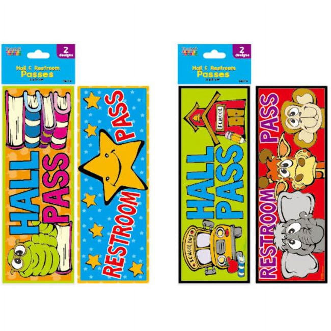 DDI Restroom Hall Passes Case of 12 - Walmart.com