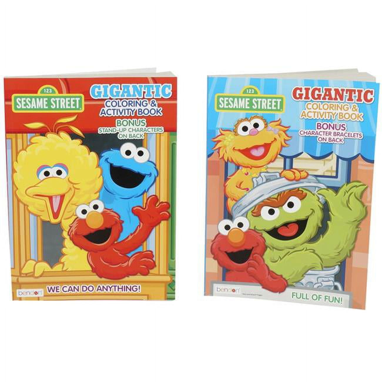 DDI Sesame Street Gigantic Coloring and Activity Book- Assorted Case of ...