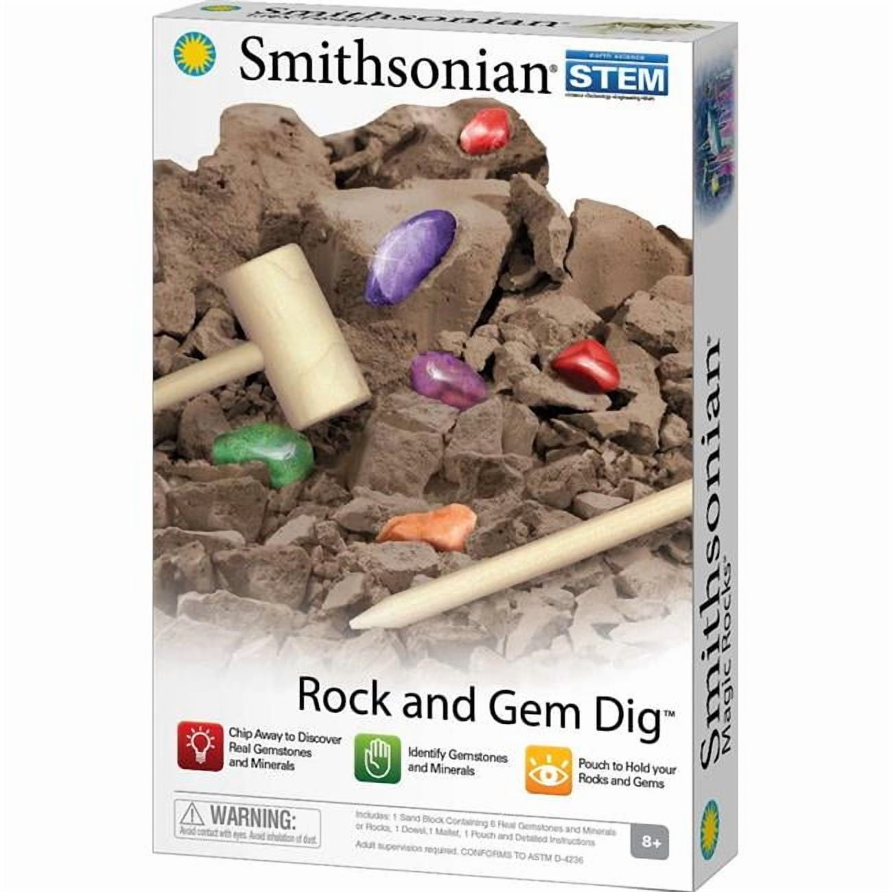 DDI 2377693 Smithsonian Rock & Gem Dig Kits - Case of 6 - Walmart.com