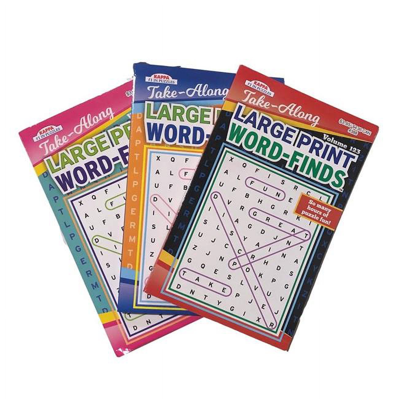 DDI Take Along Large Print Word-Finds Case of 48 - Walmart.com