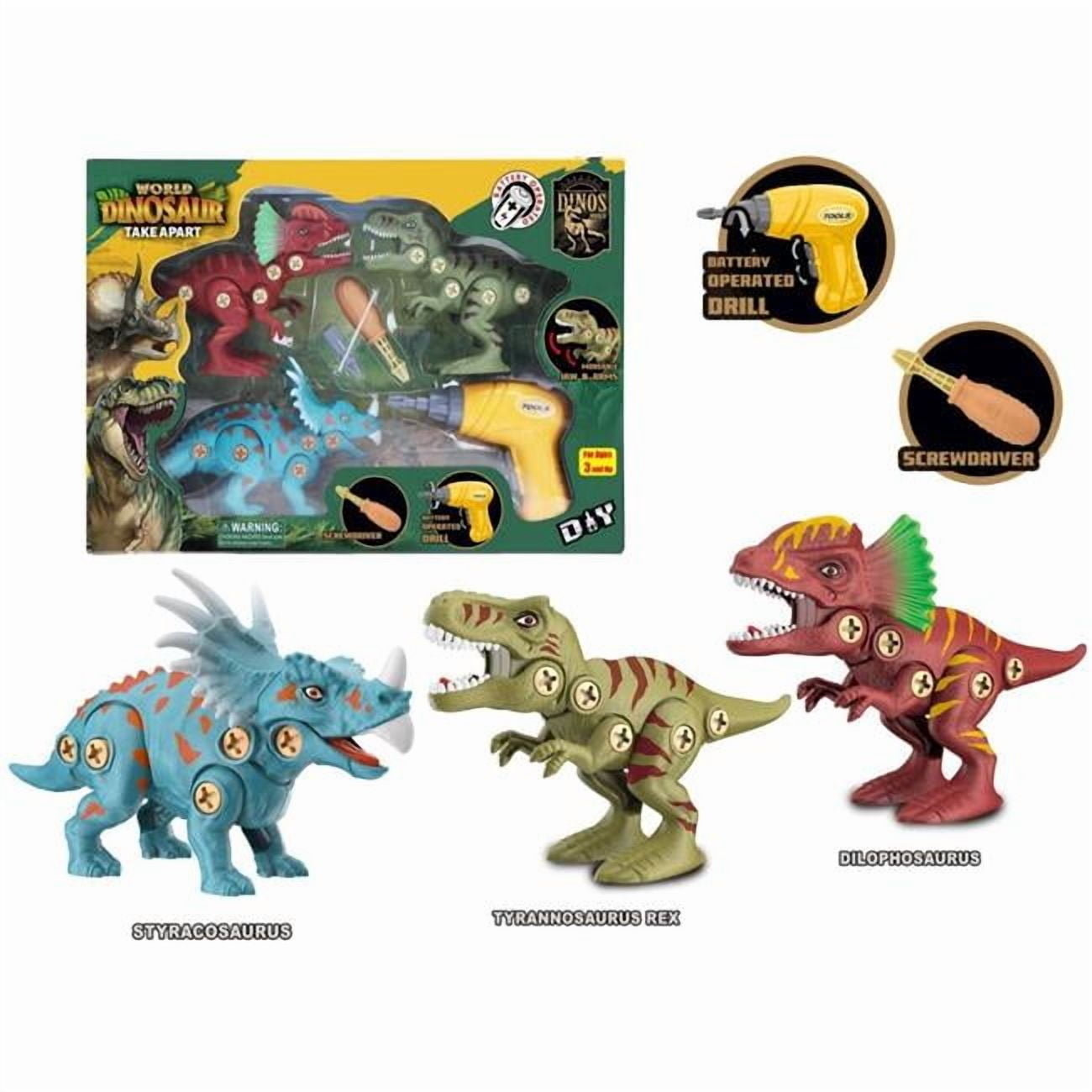 DDI 2380759 Take Apart Dinosaur Playsets, 6 Piece - Case of 12 ...