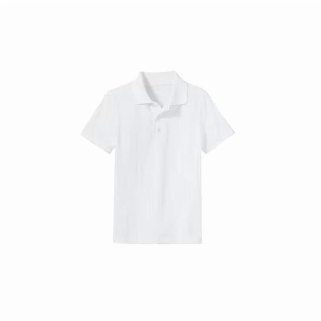 DDI 2378201 Uniform Polos - Small, White, Short Sleeve - Case of 24 ...