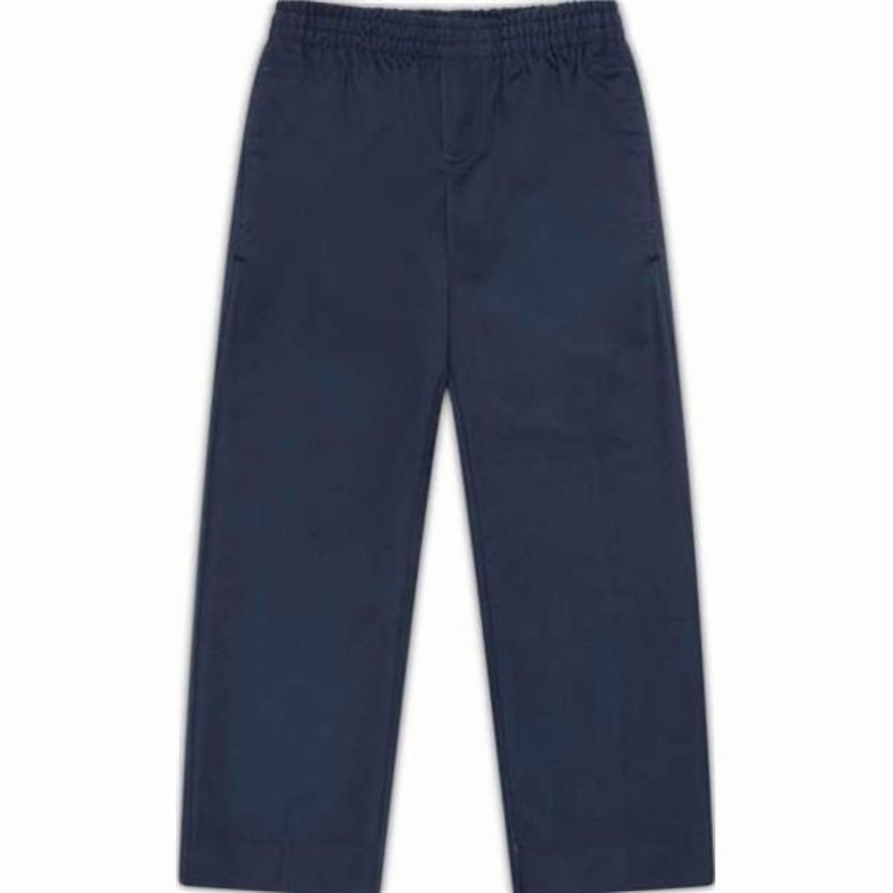DDI 2383307 Unisex Pull On Pants - Size 4, Navy - Case of 24 - Walmart.com