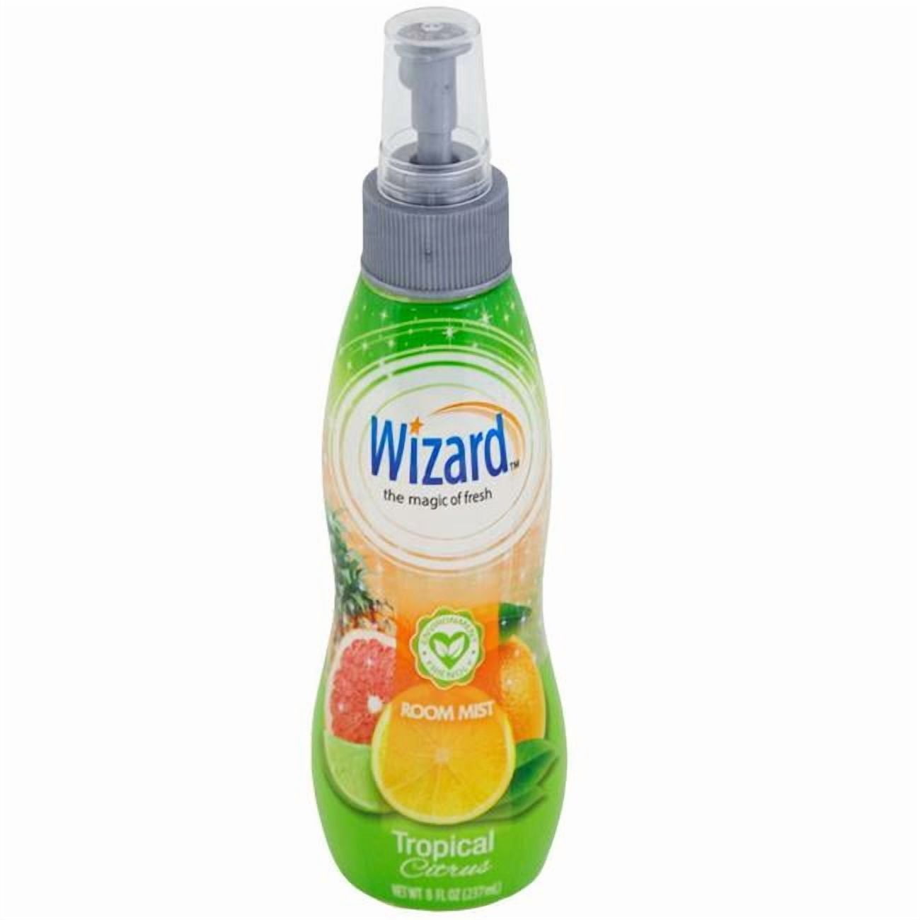 DDI 2385396 Wizard Room Fresheners - Tropical Citrus, 8 oz - Case of 12 ...