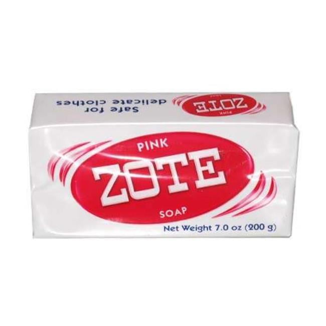 DDI 2380009 Zote Laundry Bar Soap, Pink, 7 oz - Case of 50 - Walmart.com