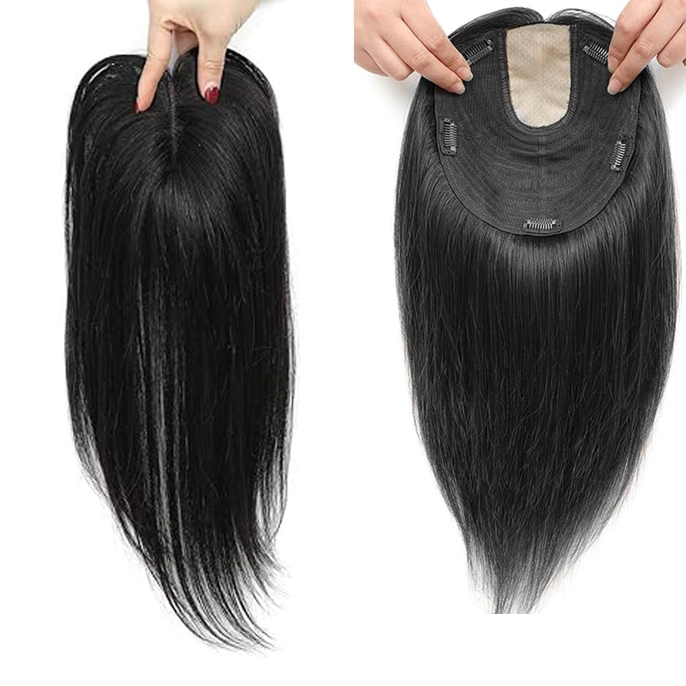 DDIVINE 5 Clip Matt Hair topper for Women Natural Color 22 Inch Women ...