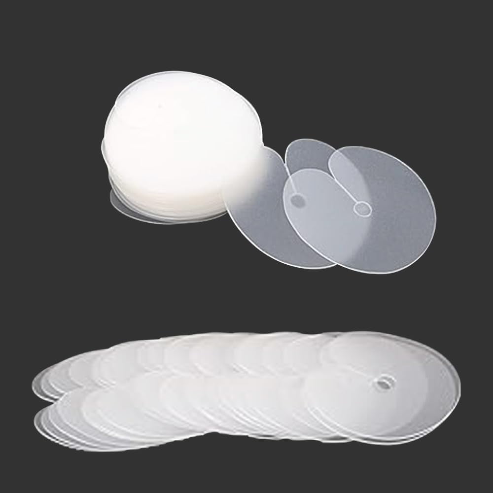 DDIVINE Heat Shield Guards 12Pcs Circular Hair Extensions Shield Clear ...