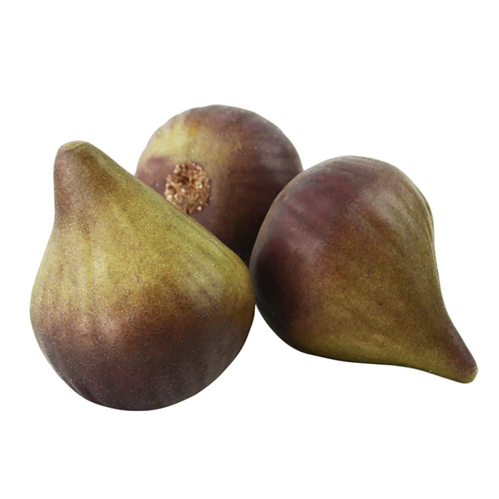 DDJYP 6pcs Fake Figs Artificial Fruit Fig Lifelike Decorative Fruit ...