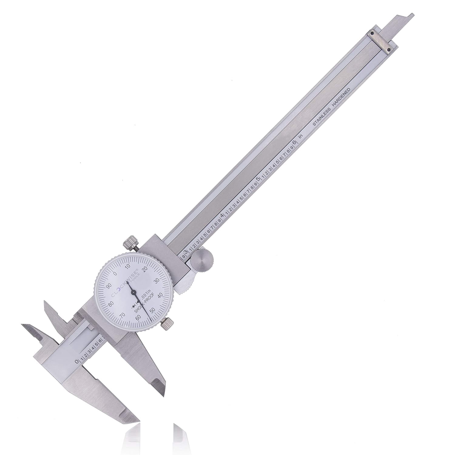 DDLR-0605 Pro Dial Caliper 0-6 Inch Double Shock Proof Stnless Steel ...