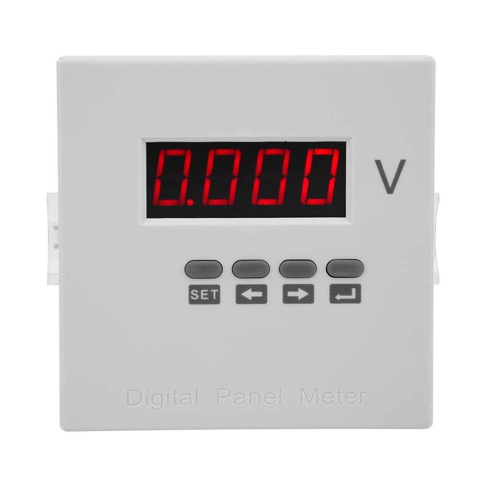 DDM-AV96J Single Phase Voltage Meter Programmable LED Digital Display ...