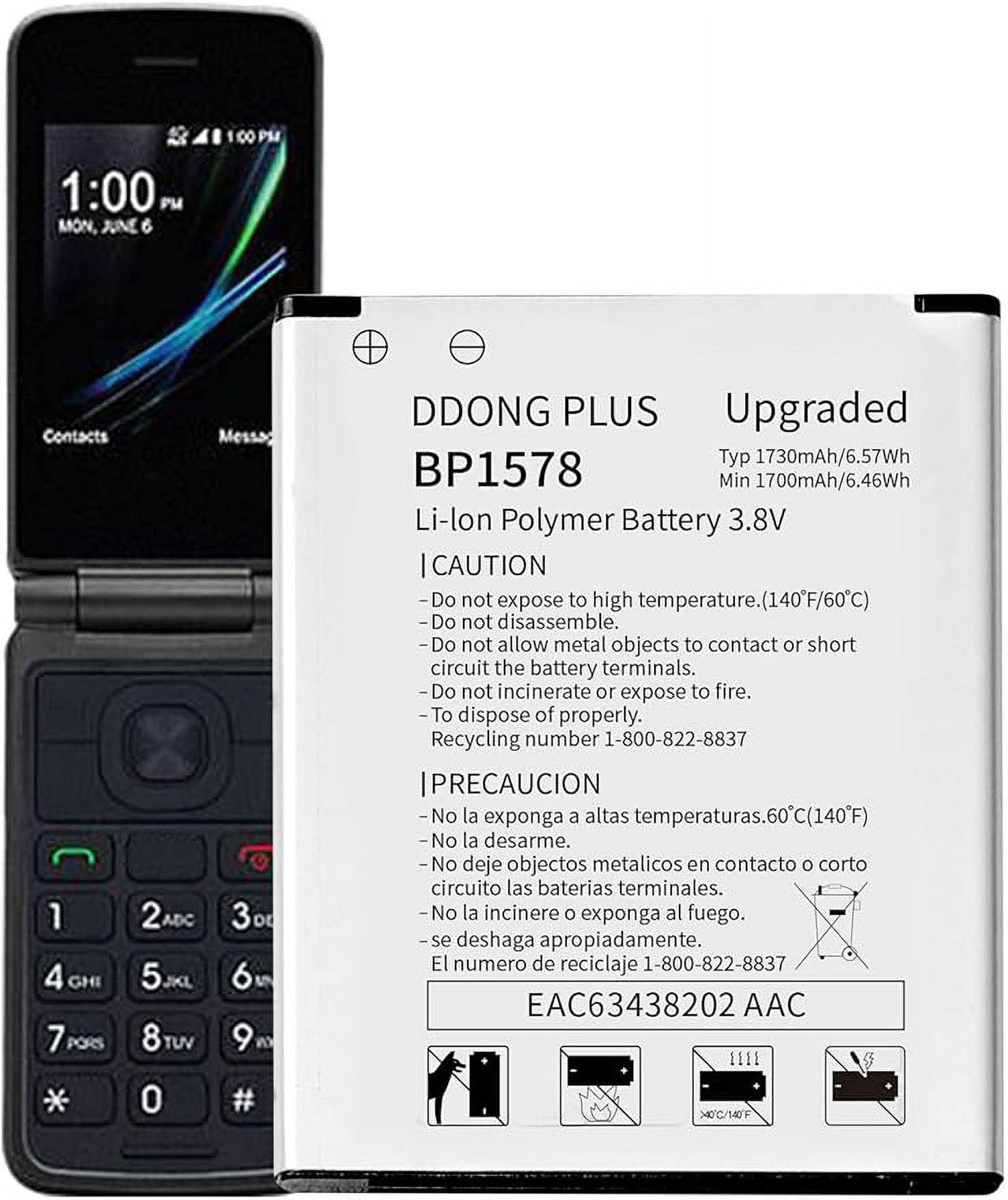 DDONG PLUS BP1578 Replacement Battery for Verizon Kazuna eTalk 4G LTE ... DDONG PLUS BP1578 Replacement Battery for Verizon Kazuna eTalk 4G LTE ...