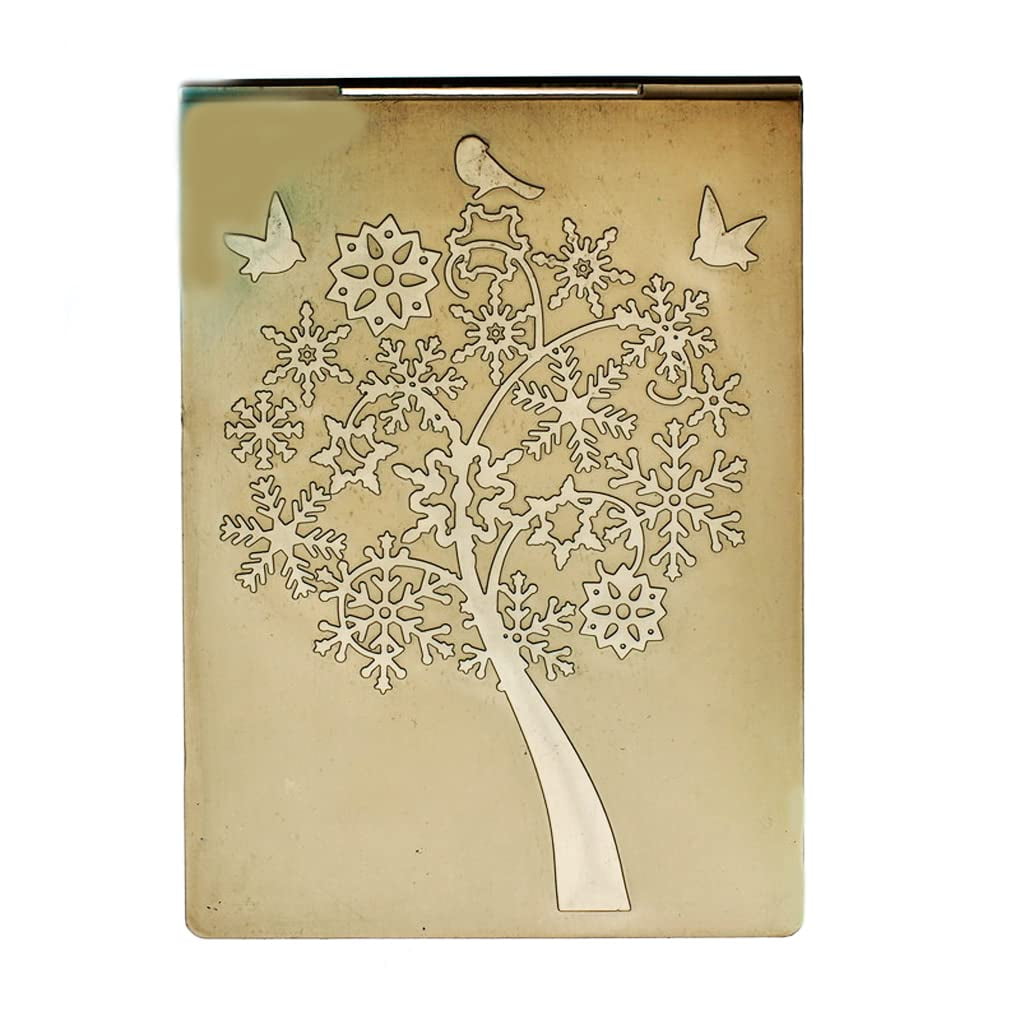 DDOUJOY Merry Christmas Deco EC36 Snowflake Tree Bird Background ...