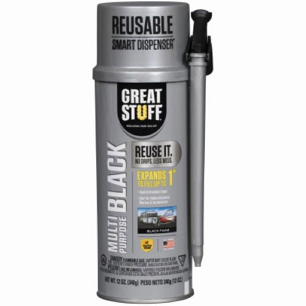 DDP 99112876 12 oz Can of Great Stuff Multi-Purpose Black Minimal ...