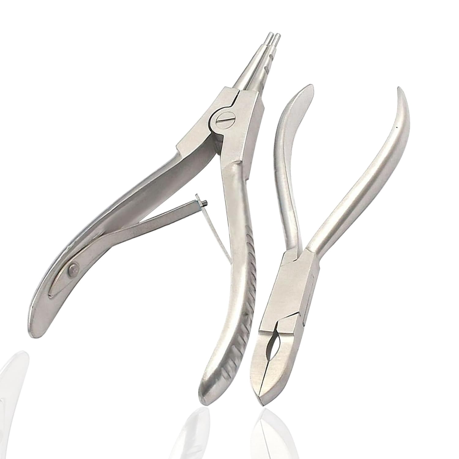 DDP Body Piercing Tools Ring Opening Pliers 7" & Closing Pliers Forceps ...