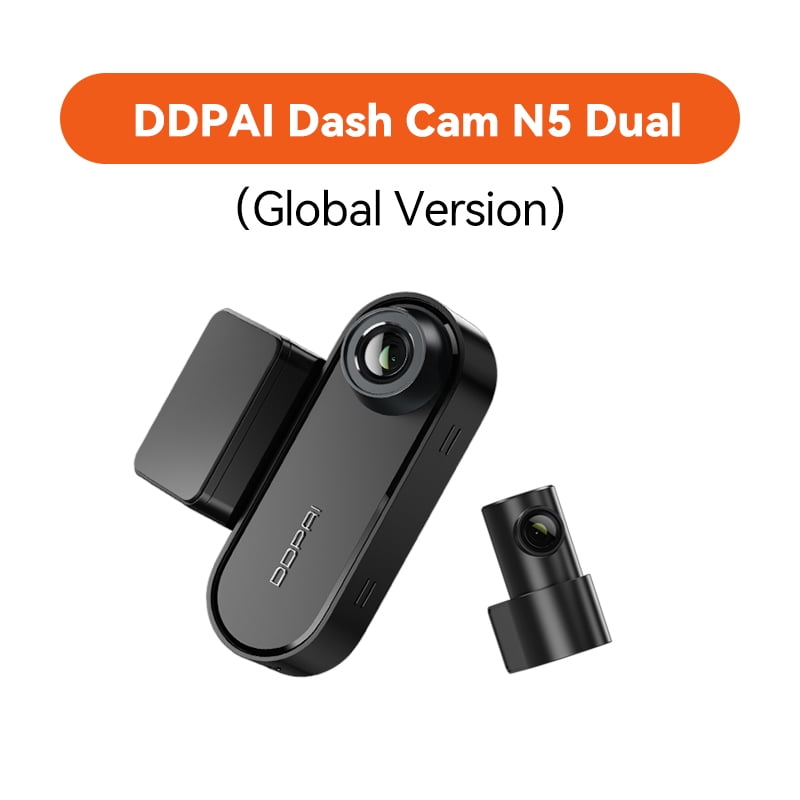 DDPAI Dash Cam N5 Dual Front and Rear 4K Ultra HD Resolution Dash ...
