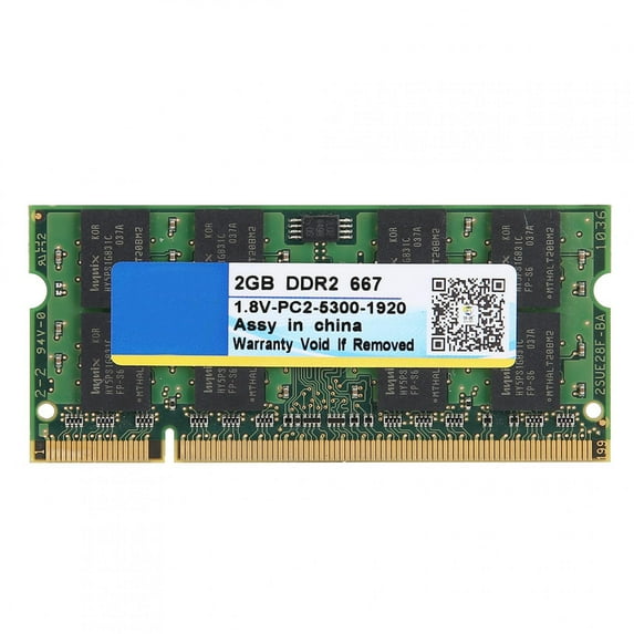 DDR2 2GB 667MHz RAM, 200,Pin Laptop Memory, Reliable Performance For ...