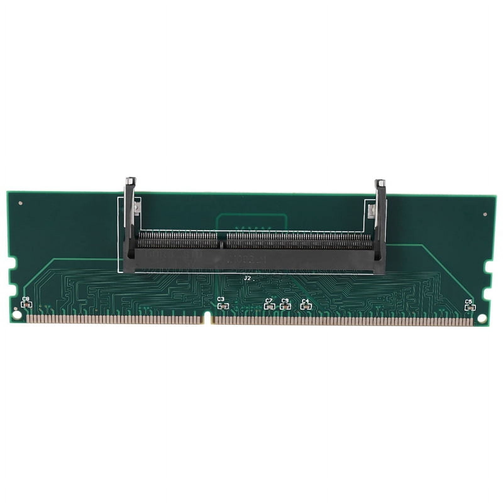 DDR3 Laptop SO-DIMM to Desktop DIMM Memory RAM Connector Adapter DDR3 ...