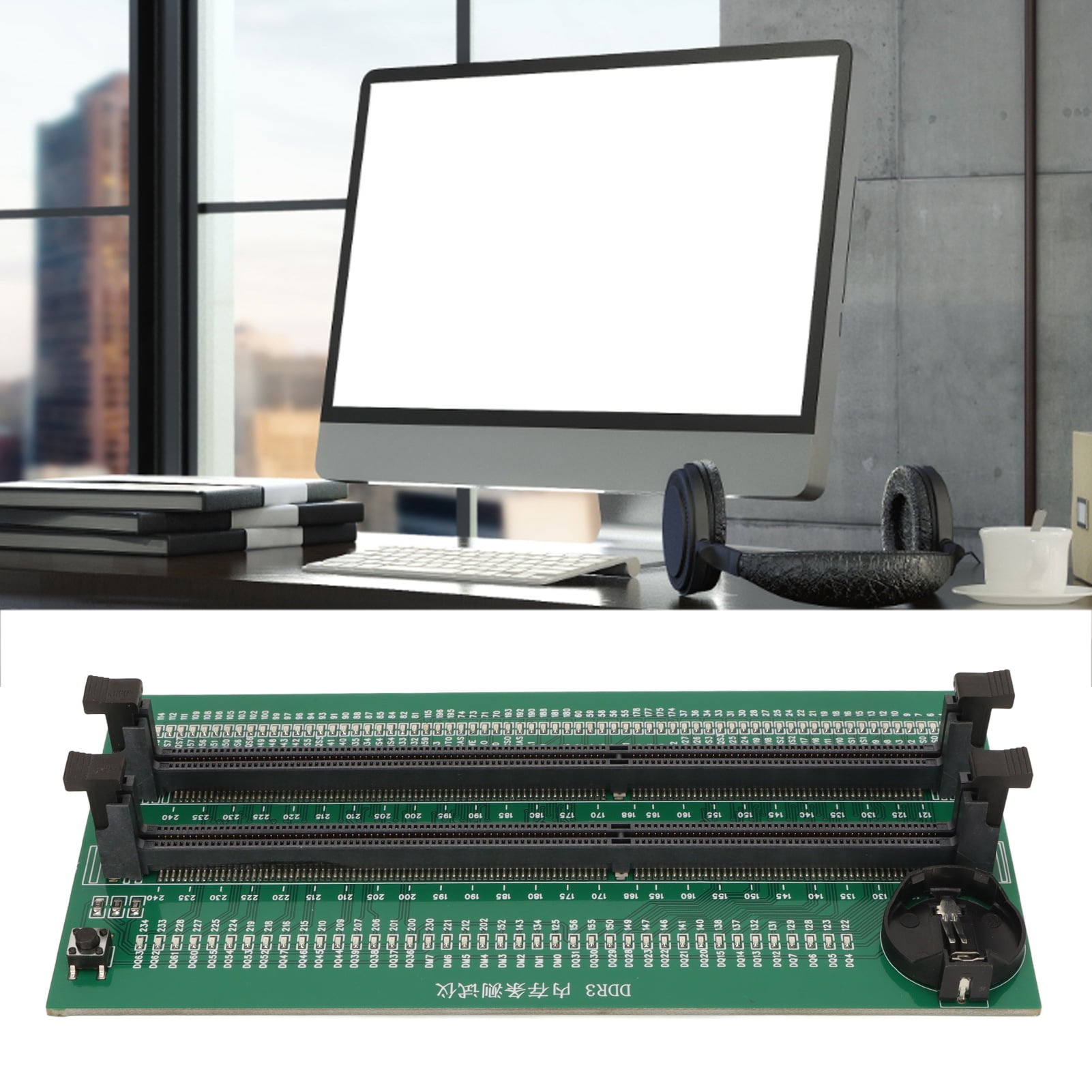 Ddr3 Memory Tester Pcb Desktop Computer Ddr3 Memory Test Card With 110 Led Indicators Easy To