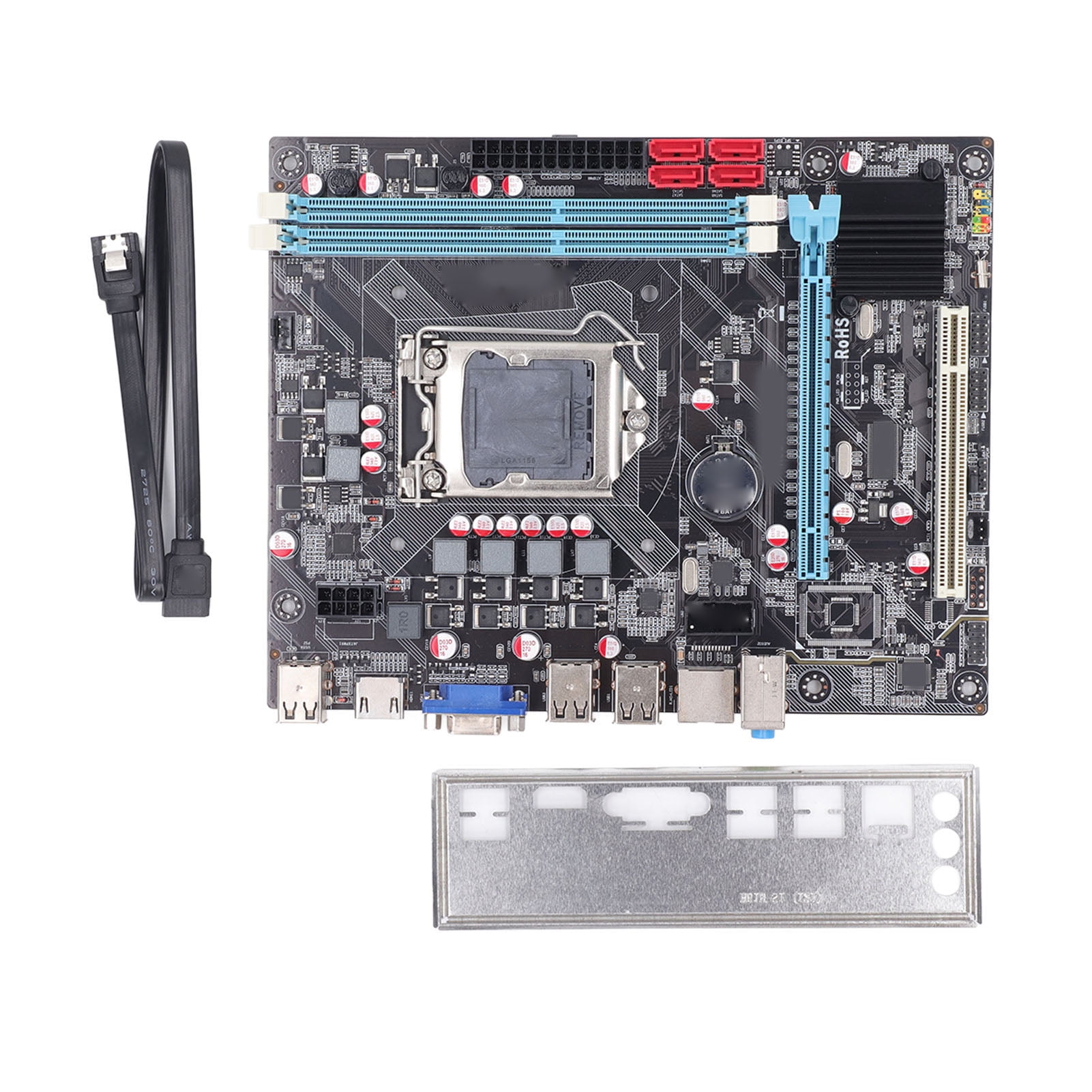 DDR3 Motherboard 1 PCIex16 4 SATA2.0 DDR3 6 USB2.0 1000M Network 24PIN ...