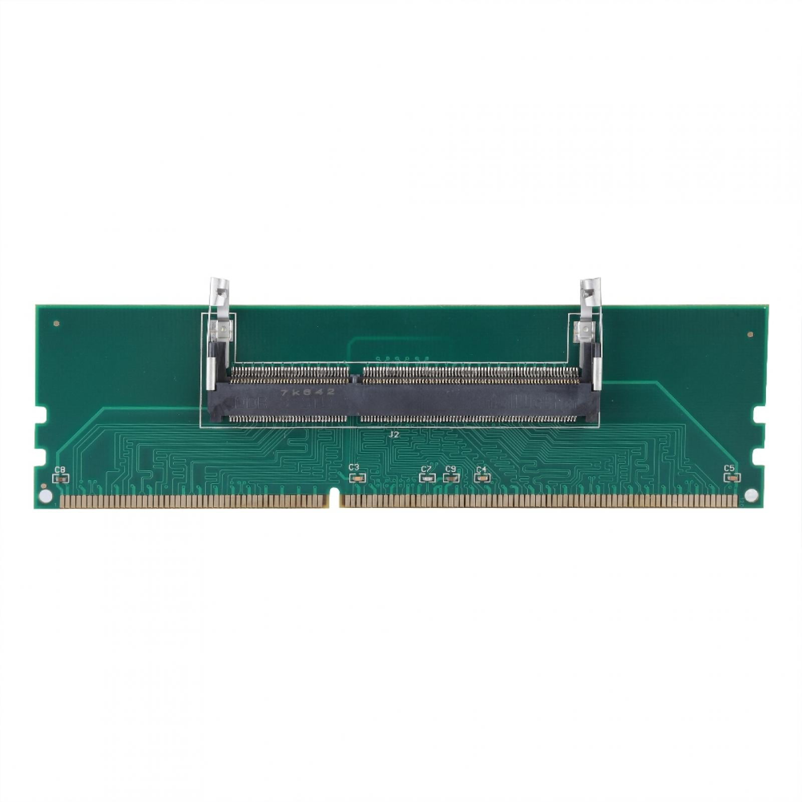 DDR3 Notebook Memory to Desktop Adapter Converter Card - 240 Pin to 204 ...
