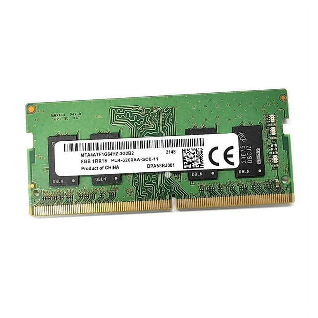 DDR4 8GB 3200MHz RAM Memory PC4-25600 1.2V SODIMM Memory 260 Pin ...