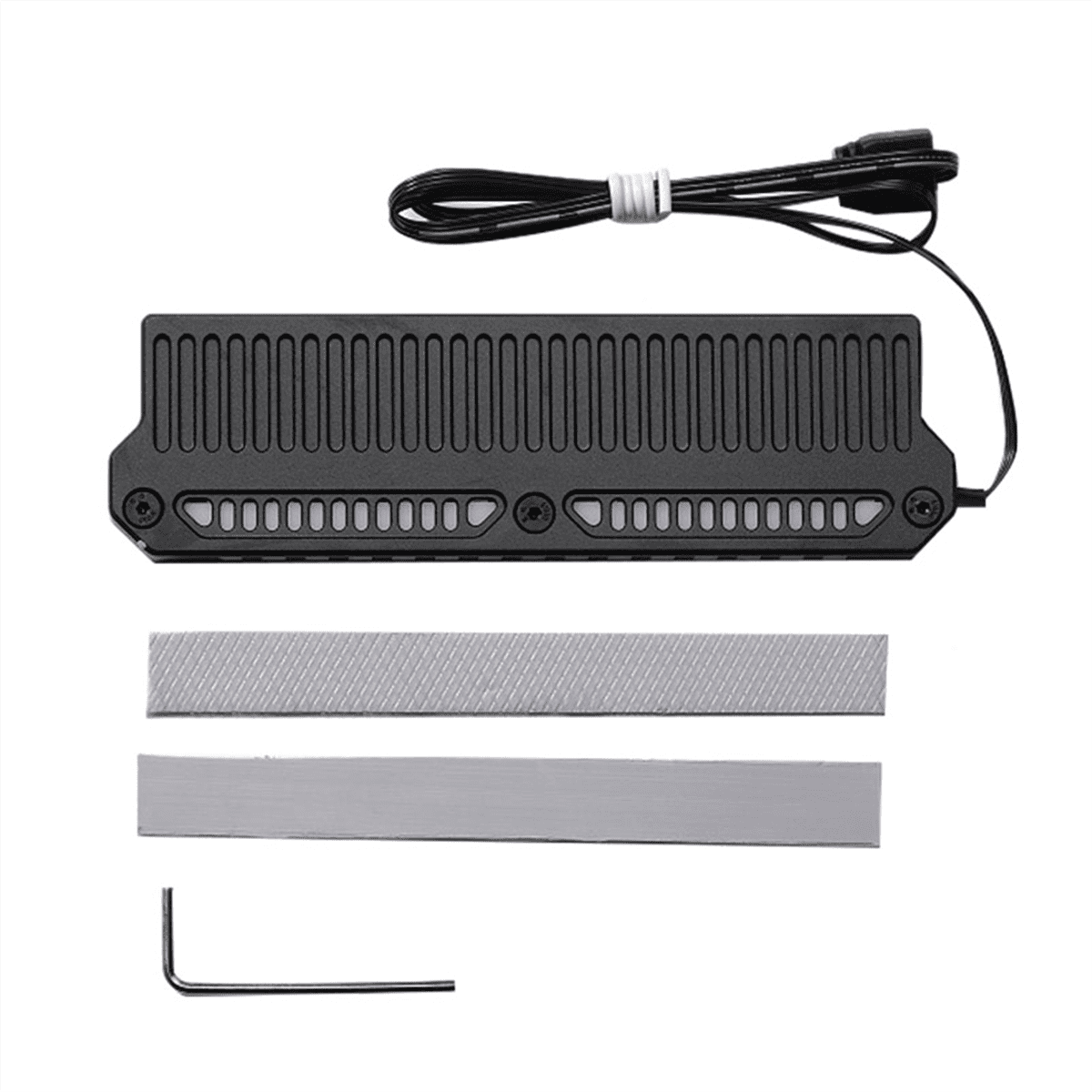 Ddr4 Ddr5 Ram Memory Heatsink Cooler Memory Cooling Vest Aluminum Radiator With Light Strip And 