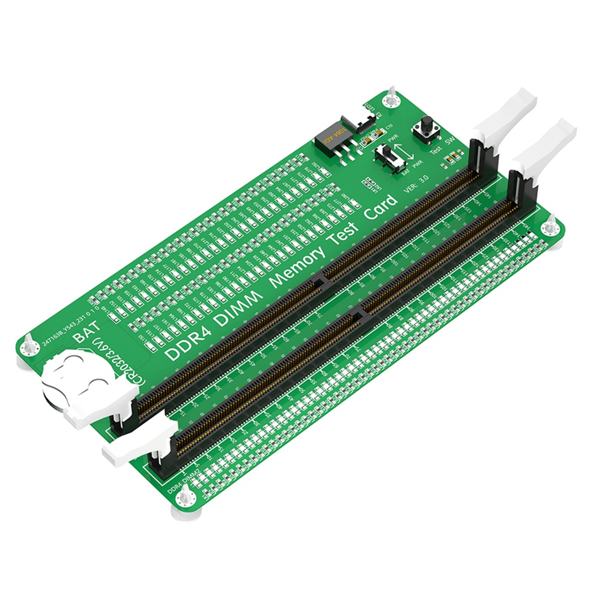 DDR4 Memory Tester with Long Latch, Desktop Computer Test Card LED ...