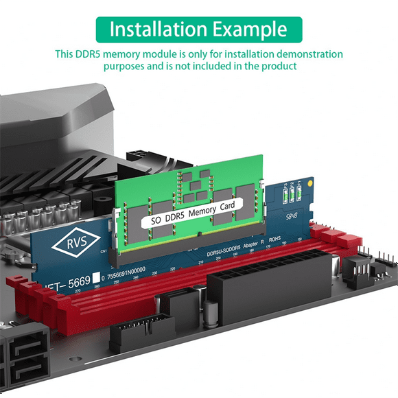Laptop To Desktop Memory Ram Adapter Converter Card